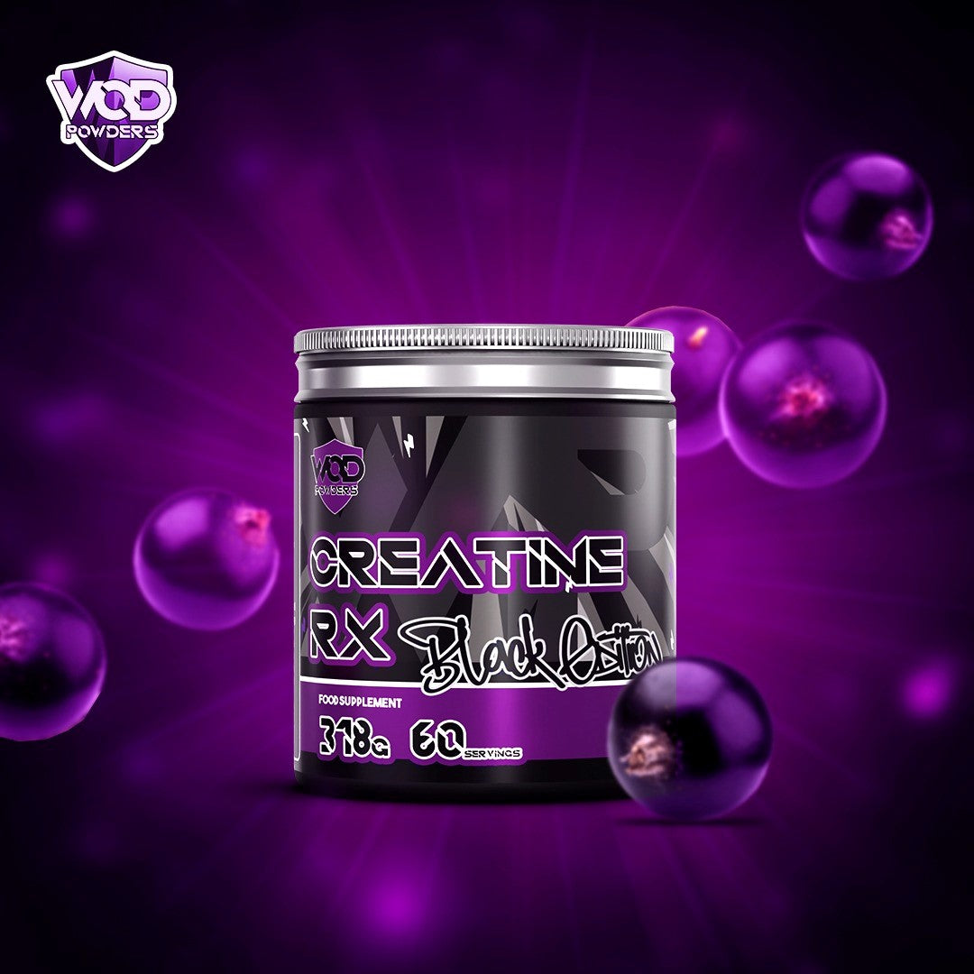 Creatine RX Black Edition – NEW PRODUCT! – WOD Powders