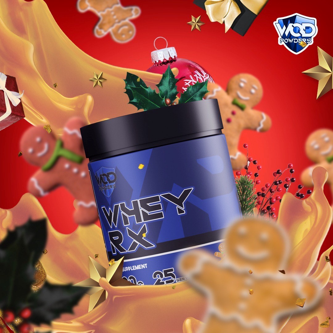 WHEY RX Gingerbread Back for 1st December! – WOD Powders