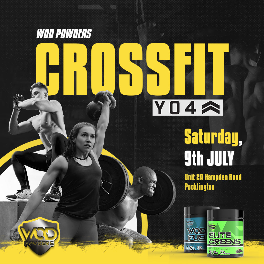 Product Sampling Event: Crossfit YO4 – WOD Powders