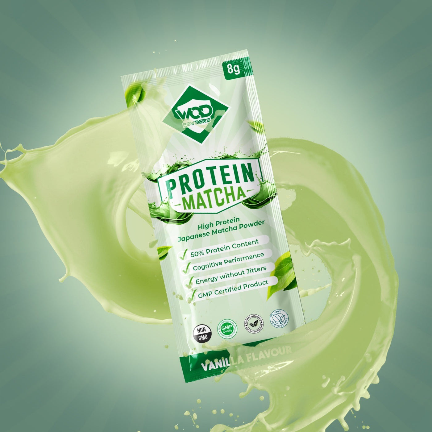 Protein Matcha Sachet – WOD Powders